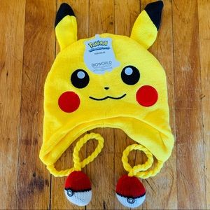 Pokemon | Accessories | Pikachu Pokemon Hat Nwt | Poshmark